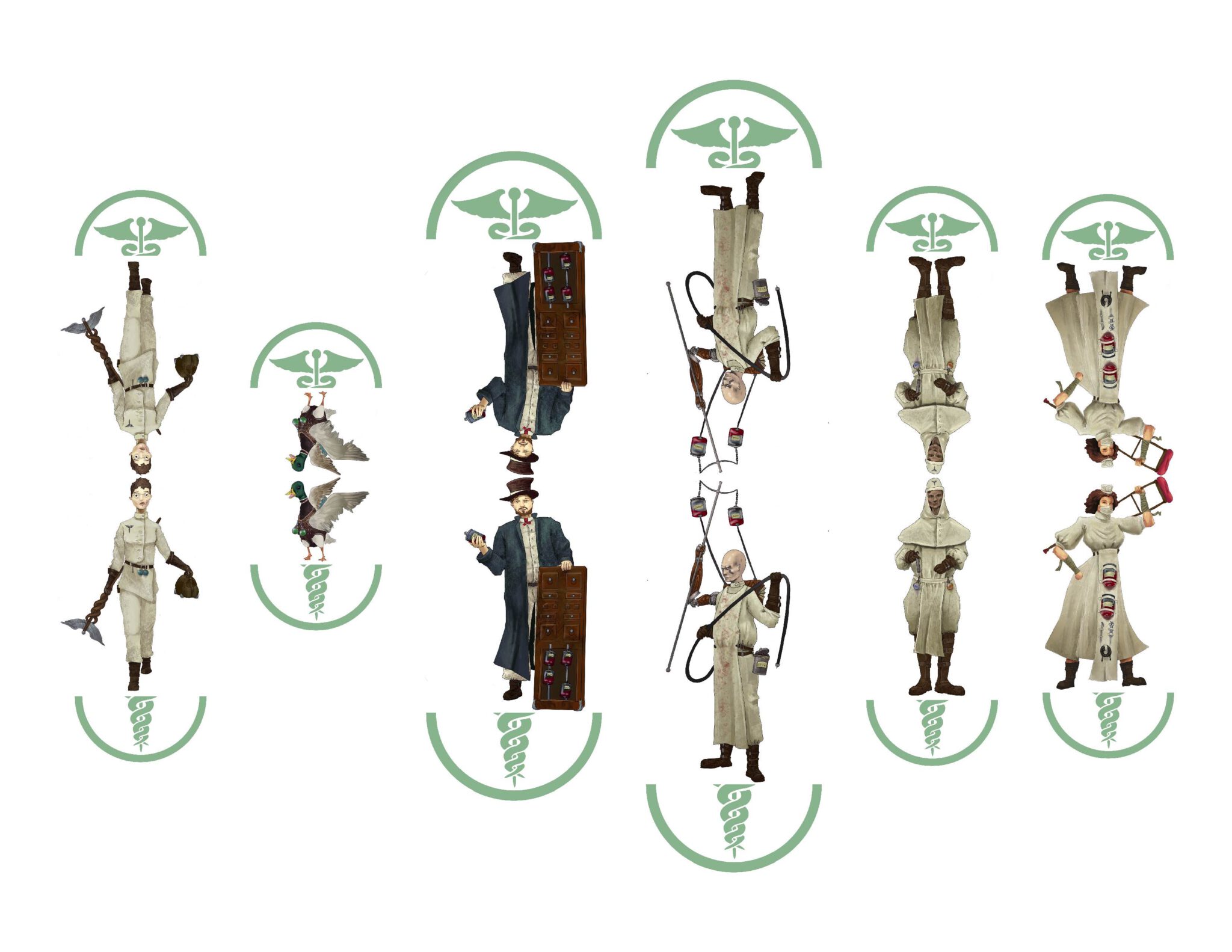 Anatomists printable standees – Guild Ball Bench