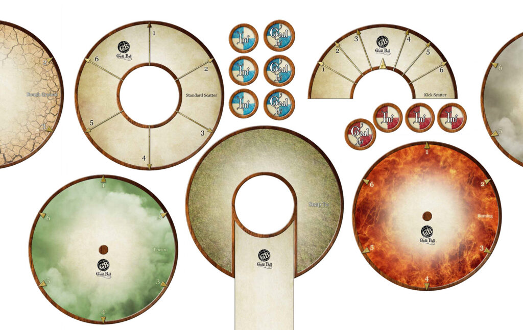 Printable paper templates – Guild Ball Bench